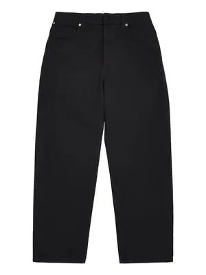 Stone Island Light Bull Loose Fit Jeans - Black