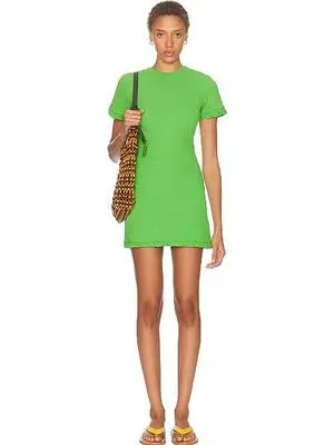 Staud Delia Mini Dress - Sprout