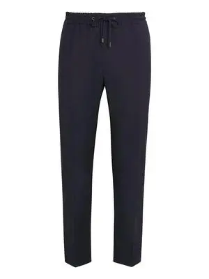 Pal Zileri Drawstring Trousers - Navy