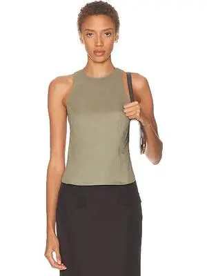 ALFIE Backless Top - Khaki