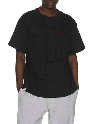 CHARLES JEFFREY Hold Me Tee - Black