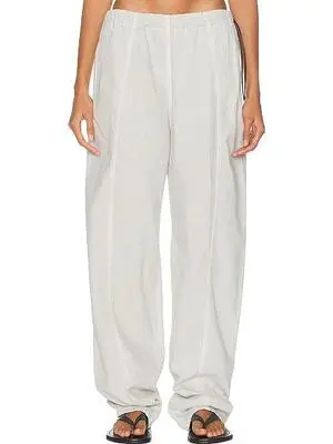 HAIKURE Angel Twill 45 Wide Leg Pant - Wind Grey