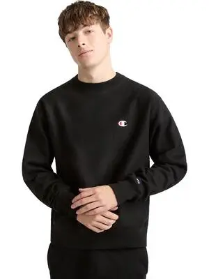 Champion Crewneck Sweatshirt With C Logo - Black