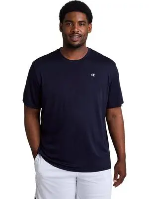 Champion Sport T-shirt, Reflective C Logo Big & Tall - Deep Navy