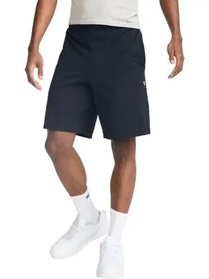 Champion 9" Lounge Shorts With C Patch Logo - Navy