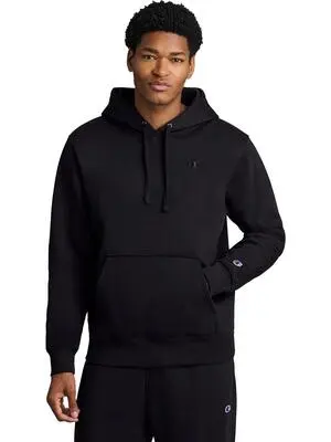 Champion Powerblend C Logo Hoodie - Black