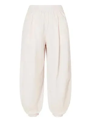 RÙADH Organic Cotton-poplin Tapered Pants - Pink