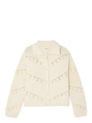 Posse Dylan Crocheted Cardigan - Neutrals