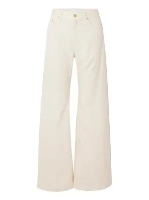MOTHER MOTHER The Lemon Twist High-Rise Wide-Leg Jeans