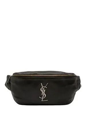 SAINT LAURENT 2019 Leather Monogram Belt Bag