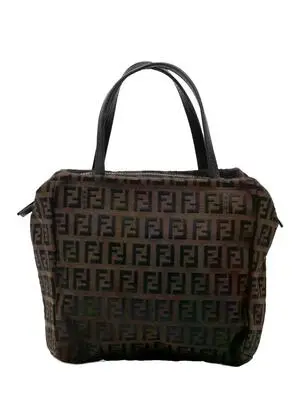 Fendi 2000-2010 Mini Zucchino Handbag - Brown