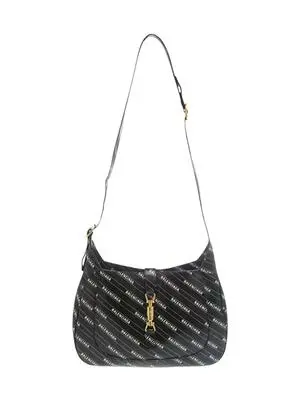 Gucci 2016-2025 Balenciaga The Hacker Project Jackie 1961 Crossbody Bag - Black