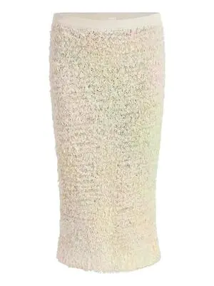 Khaite Textured Skirt - Neutrals