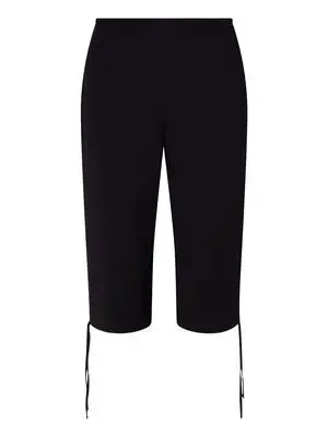 COLLEEN ALLEN Colleen Allen Theatre Cropped Stretch-Crepe Capri Pants