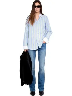 Zadig&Voltaire Morning Striped Shirt - Stripe