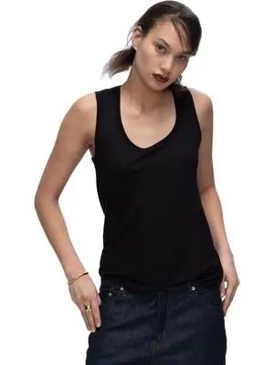 ATM Anthony Thomas Melillo Modal Sweetheart Tank - Black
