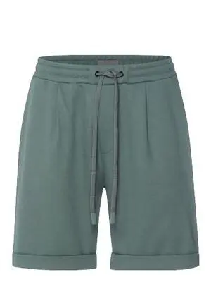 Hanro Cotton Piqué Shorts - Studio Green