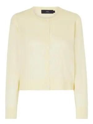 Arch4 Caspian Cashmere Cardigan - Yellow