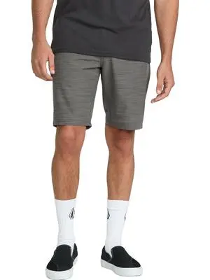 Volcom Slub Frickin Cross Shred 20 Hybrid Shorts - Pewter