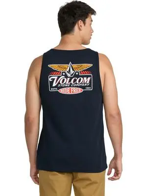Volcom Revel Tank Top - Navy