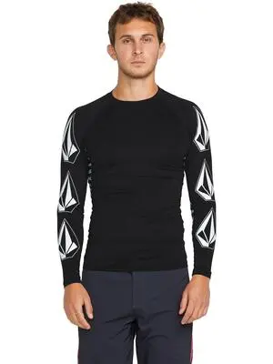 Volcom Surf Vitals J Robinson Long Sleeve Thrashguard - Black