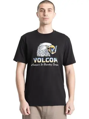 Volcom American Steel Short Sleeve Tee - Black