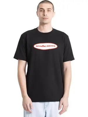 Volcom Men's Quone Short Sleeve Tee Black