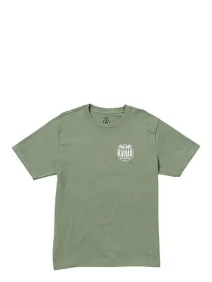 Volcom Men's Holoholo Short Sleeve Tee Light Olive