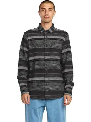 Volcom Confuzzled Long Sleeve Shirt - Black