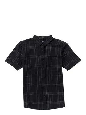 Volcom Men's Date Knight Short Sleeve Shirt Black