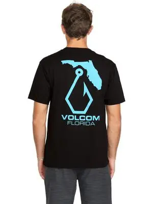 Volcom Reelin Short Sleeve Tee - Black