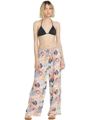 Volcom Printed Trousers - Bone