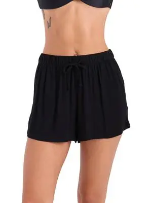 Volcom Tie-front Shorts - Black