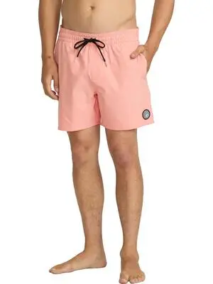 Volcom Lido 2 Solid 16" Trunks Peach Fuzz