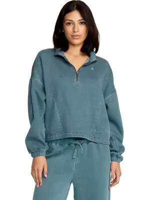 Volcom Quarter Zip - Emerlgrn