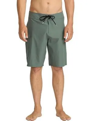 Volcom Lido Solid 20" Trunks - Light Olive