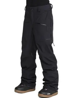 Volcom Karat Stretch 30k Relaxed Fit Pants - Black