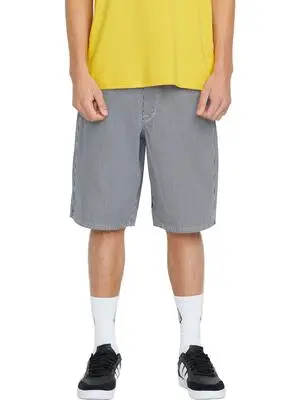 Volcom Cotton Chino Shorts - Deep Blue