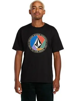 Volcom Circle Stone Short Sleeve Tee - Black