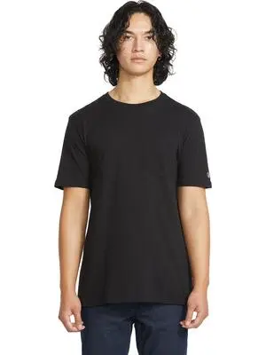 Volcom Solid Short Sleeve Tee Pocket Tee - Black