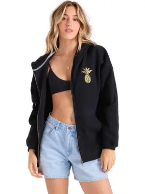 Volcom Haleiwa Zip Hoodie - Black