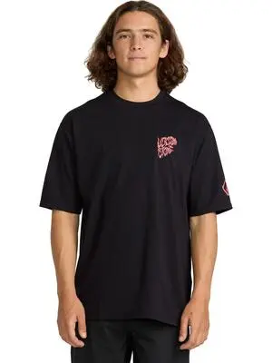 Volcom Wavvyy Surf Short Sleeve Tee Thrashguard - Black