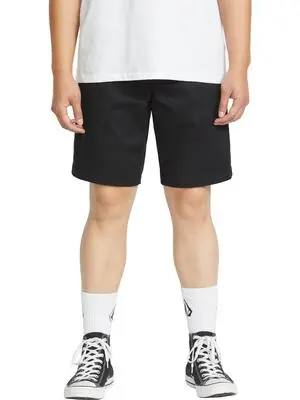 Volcom Elastic Waist 19" Shorts - Black