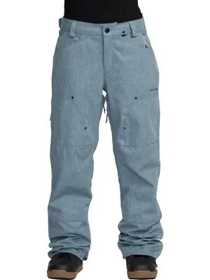 Volcom Relaxed Mid-rise Pollock Pant - Denim