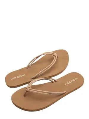 Volcom Forever And Ever Ii Sandals - Tan