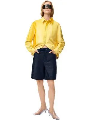 Loewe Nappa Lambskin Shirt - Yellow