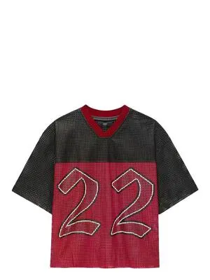 Amiri Perforated T-shirt - Black