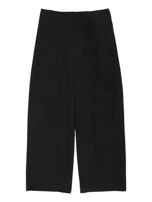 Bimba Y Lola Wide-leg Trousers - Black