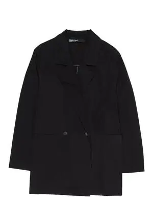Bimba Y Lola Double-Breasted Blazer Black