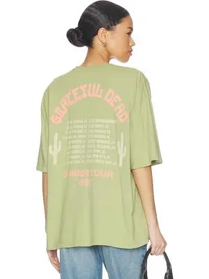 Junk Food Grateful Dead Tour 1987 Tee - Sage